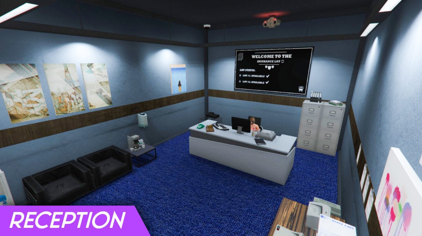 Core Insurance Lot MLO | FiveM Zone