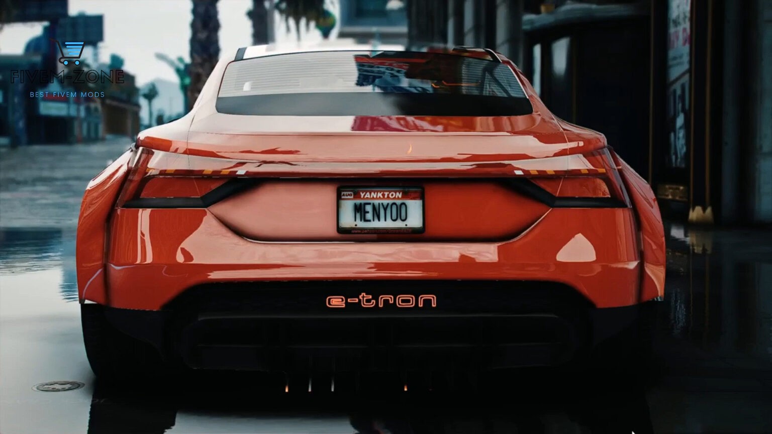 Audi E Tron GT 2ncs Animated Light | FiveM Zone