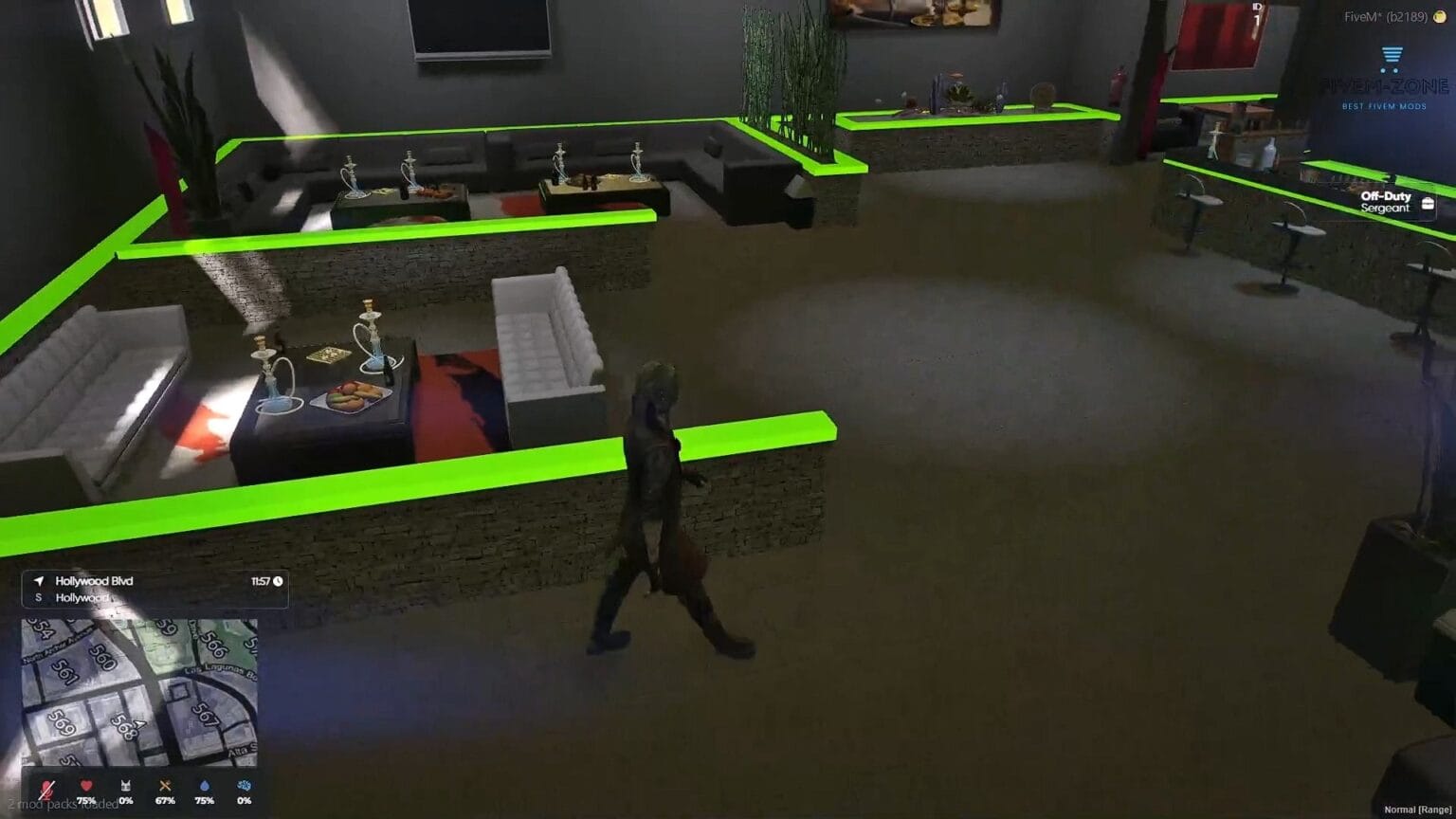 FiveM Hookah Lounge MLO with Script | FiveM Zone