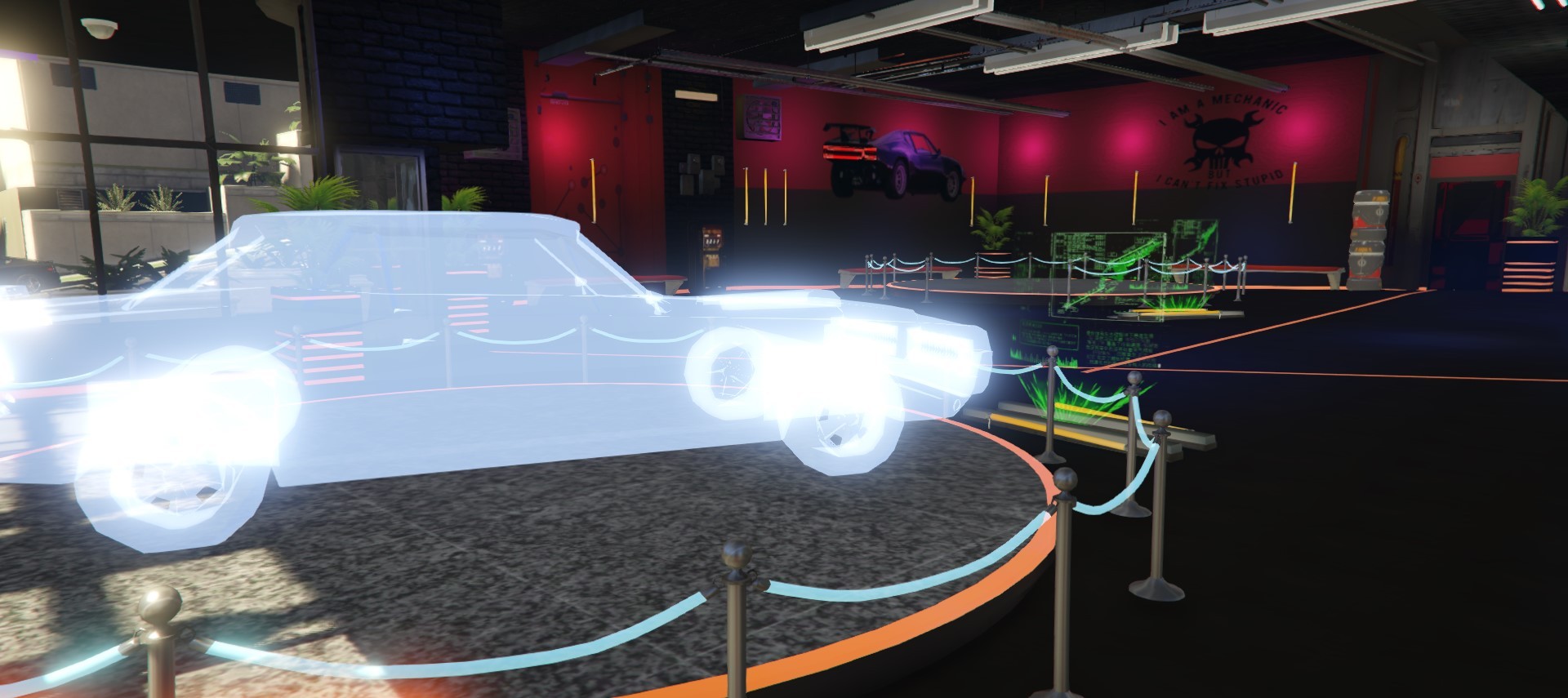 Cyberpunk Cybermech Mechanic | FiveM Zone