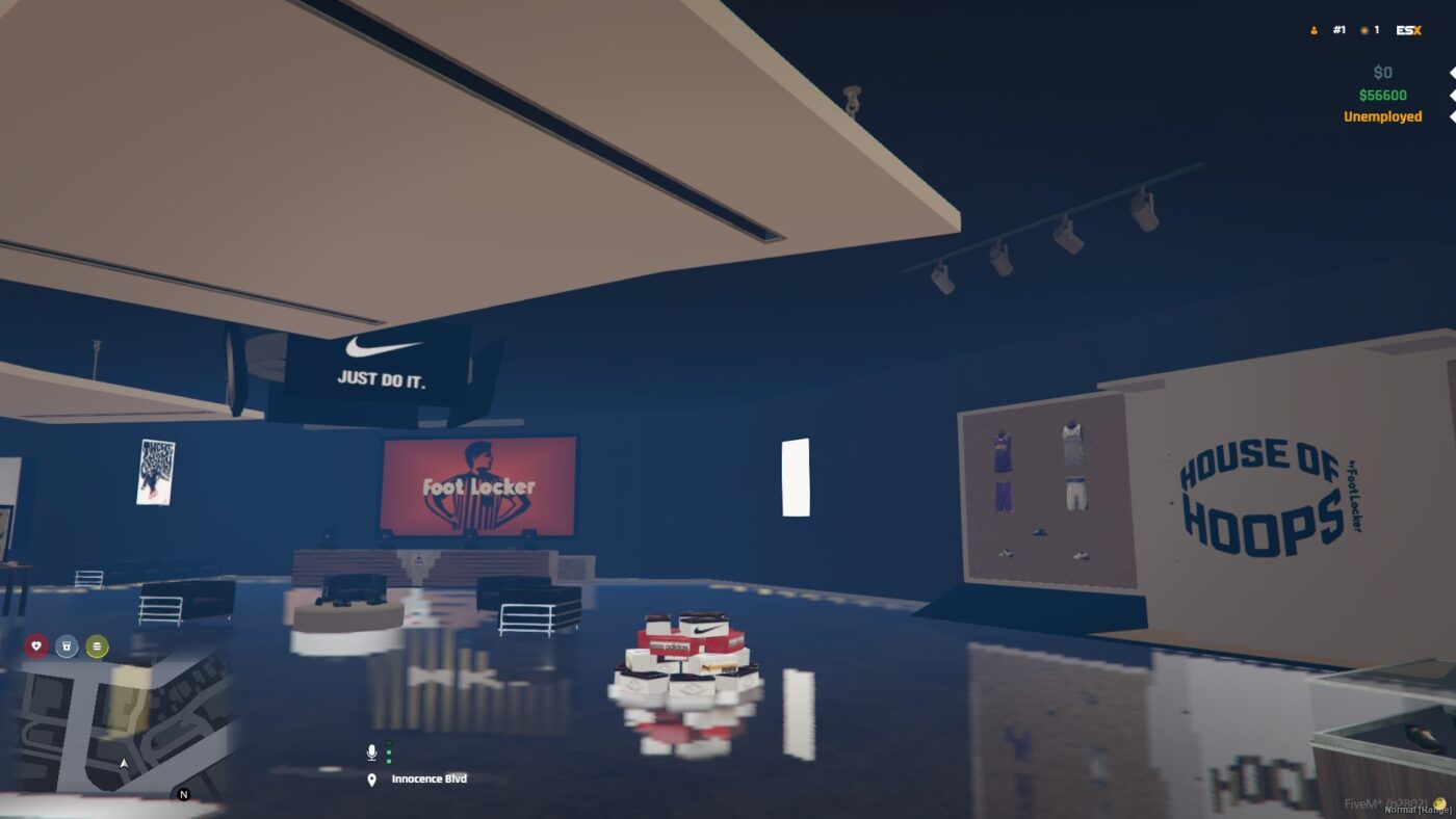 Footlocker Store MLO | FiveM Zone